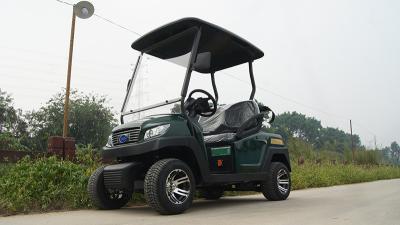China Smart 4 Wheel Electric Golf Buggy Cart 2 Seats 48V 25km/h for Golf Course for sale