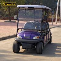 China Corrosion Resistant 6 Seater Electric Golf Cart 48V 25km/h with LED Lights and Horn for sale