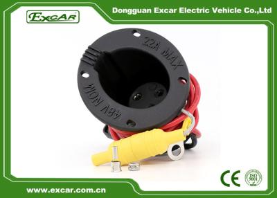 China Club Car DS 48V Electric Golf Cart Charger Receptacle with Cables OEM 101802101 for Powerwise Systems for sale