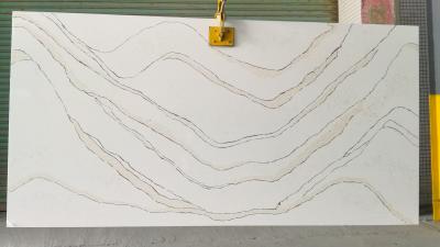 China Scratches Resistance Artificial Quartz Stone Kitchen Countertops for sale