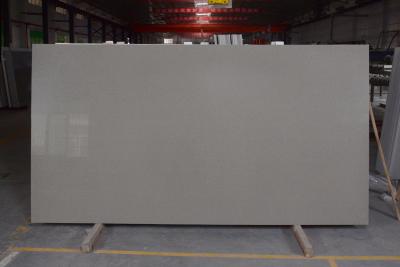 China Grey Quartz Stone Slab 3000x1500x20mm Class 3 Slip Resistance Kitchen Bench Top for sale