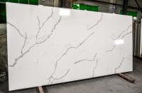 China ISO9001 Quartz Countertop 3200x1600mm Engineered Stone Slab for Indoor Decoration for sale