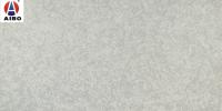 China Leather Finish Artificial Concrete Quartz Stone Slab 3200x1600mm for Vanity Island Bathroom for sale