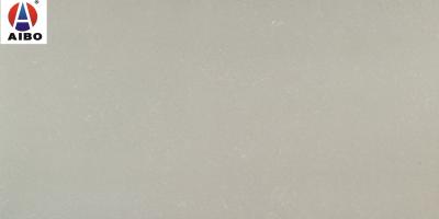 China Leather Finish Artificial Concrete Quartz Stone Slab 3200x1600mm for Vanity Island Bathroom for sale