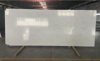 China Carrara Solid Color Quartz Polished Surfaces Finished For Home Decoration for sale