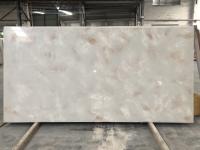 China Calacata Quartz Stone Kitchen Countertop 3200x1800mm 15 Year Warranty for sale