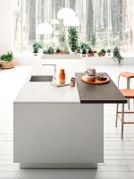 China AIBO Carrara Quartz Stone Slabs 3200x1600mm & 3000x1400mm in 2cm & 3cm Thickness for Kitchen Countertops for sale