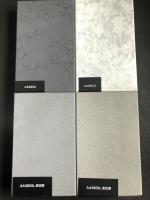 China Antifouling Gray Carrara Artificial Quartz Stone Kitchen Island 3200x1600mm in 20mm/30mm Thickness for sale