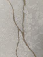China Grey Artificial Quartz Stone Slabs For Bar Countertops Worktops for sale