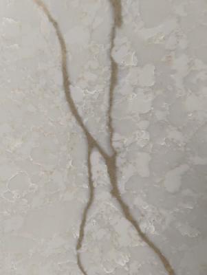 China Grey Artificial Quartz Stone Slabs For Bar Countertops Worktops for sale