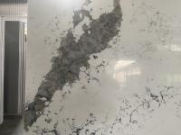 China Mable Look Serie Engineered Stone Slabs Quartz Material For Benchtop for sale