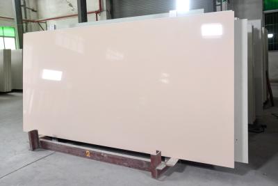 China Large Artificial Quartz Slab 3200x1600mm with 6.5 Mohs Hardness for Countertops and Worktops for sale