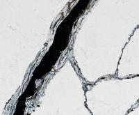 China Panda White Calacatta Quartz Stone Slab 3200x1600mm Engineered Marble for Kitchen Countertop for sale