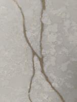 China Light Transmission 6mm Large Artificial Quartz Granite Countertop 2.5g / Cm3 for sale