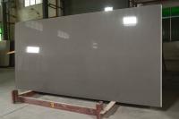 China Kitchen Dark Grey Countertop Quartz Stone Slab SGS NSF Approved for sale