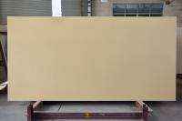 China Crystal Pure Yellow Quartz Slab 6-30mm Thickness for Countertops and Stone Projects for sale