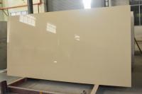 China Crystal Pure Yellow Quartz Slab 6-30mm Thickness for Countertops and Stone Projects for sale