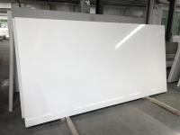China Good Quality White Mirror Quartz Slab Grain for Kitchen Countertop/Worktop Engineering Stone for sale