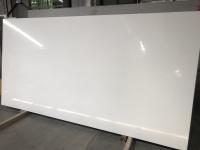 China Artificial Quartz Stone Slab White Sparkle Quartz Slab For Kitchen Countertop Vanitytop for sale