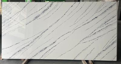China Light Transmission artificial Quartz Stone Kitchen Countertops Tiles 2.5g / Cm3 for sale