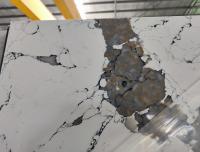 China Beige Quartz Countertops 2.45g/cm³ Density in 3000x1400mm to 3200x1800mm Sizes for Bathroom Vanity Tops for sale
