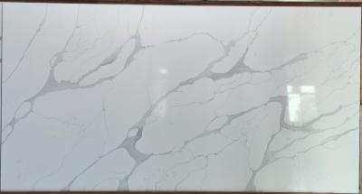 China Solid Surface Artificial Stone Kitchen Countertops Tiles 6mm Large Quartz Island Top for sale
