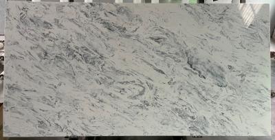 China Faux Stone Siding Panels Grey Quartz Slab Bathroom Vanity Tops for sale
