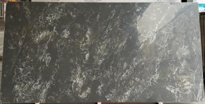 China Heat Insulation Artificial Quartz Stone Countertop 3200x1600mm Faux Stone Siding Panels for sale