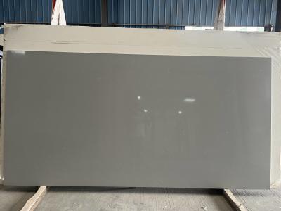 China Quartz Stone Artificial Stone Slabs Marble Style Grey White 12mm 20mm 3000x1400mm for sale