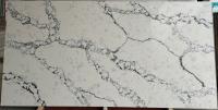China NSF Certified 8mm Snow White Quartz Stone Benchtop Kitchen Island Top Faux Stone Siding Panels for sale