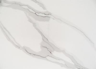 China Impact Resistant Artificial Quartz Slabs 3200x1800mm for Kitchen Countertops and Vanity Tops for sale