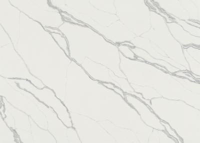 China High Hardness Artificial Quartz Slabs 3200×1800mm Countertops with 93% Quartz Content for sale