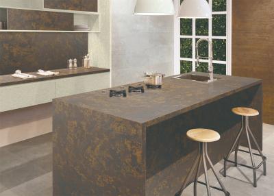 China Artificial Quartz Stone Slabs 6-30mm Thickness with 7 Mohs Hardness for Countertops and Flooring for sale