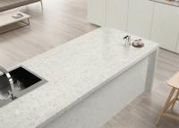 China Premium Quartz Stone Countertop 93% Quartz Content with 6-30mm Thickness Options and 7 Mohs Hardness for sale