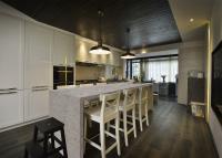 China Artificial Gray Quartz Kitchen Countertops 6-30mm Thickness with Stain Resistance and UV Cutting Finish for sale