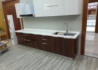 China Anti Corrosion Quartz Stone Top Artificial Stone Kitchen Countertops Durable for sale