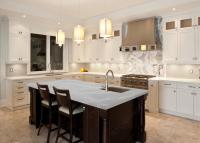China White Quartz Engineered Stone Slabs Quartz Kitchen Slab Scratch Resistance for sale