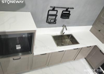 China 6mm-30mm Artificial Quartz Stone Countertop Slabs | 93% Quartz Content | Multiple Finishes for sale