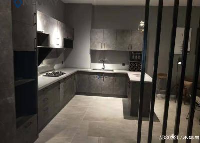 China 3200×1800mm Black Quartz Stone Countertops - 93% Quartz, 6-7 Mohs Hardness, Anti-Fade Surface for sale