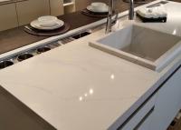 China UV Cutting Quartz Stone Countertops 6-30mm Thickness with 93% Quartz Content for Kitchen & Commercial Use for sale