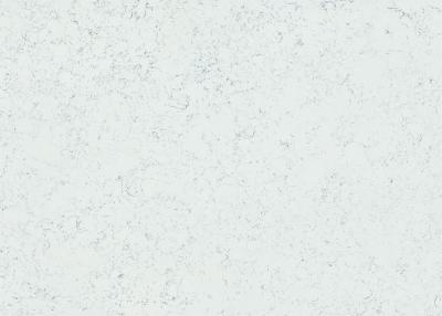 China High Tenacity Sparkle White Quartz Countertops 2.45g/cm³ Density 7 Mohs Hardness for Kitchen & Bathroom for sale