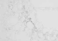 China White and Gray Quartz Countertops 3000x1400mm with 2.45g/cm³ Density and 7 Mohs Hardness for sale