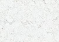 China Custom Honed White Quartz Stone Kitchen Table Top - 15mm & 18mm Thickness Options with 2.45g/cm³ Density for sale