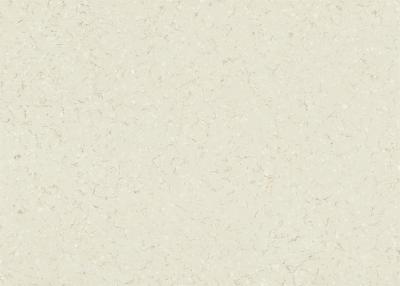 China White Quartz Stone Bathroom Vanity Top 3000x1400mm with 2.45g/cm³ Density and Brushed Finish for sale