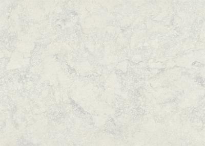China White Quartz Stone Countertop 2.45 g/cm³ Density 6-7 Mohs Hardness Corrosion Resistant for sale