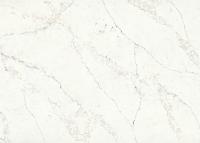 China Artificial Polished White 3200*1600MM  Calacatta Quartz Stone for sale
