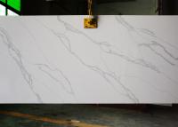 China Polished Surface White Quartz Stone Artificial Quartz Stone Counter Top for sale