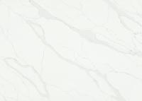 China White Engineered Quartz Stone Slab 3000x1400mm Anti Slip Kitchen Countertop for sale