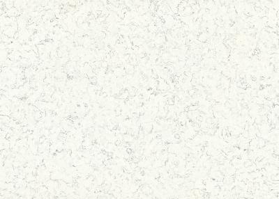 China Mirror White Quartz Stone Kitchen Countertop 3000x1400mm 20mm Thick Anti Faded for sale