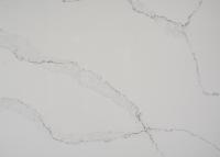 China Polished White Quartz Stone Slabs 2.45g/cm³ Density in 6-30mm Thickness Options for sale